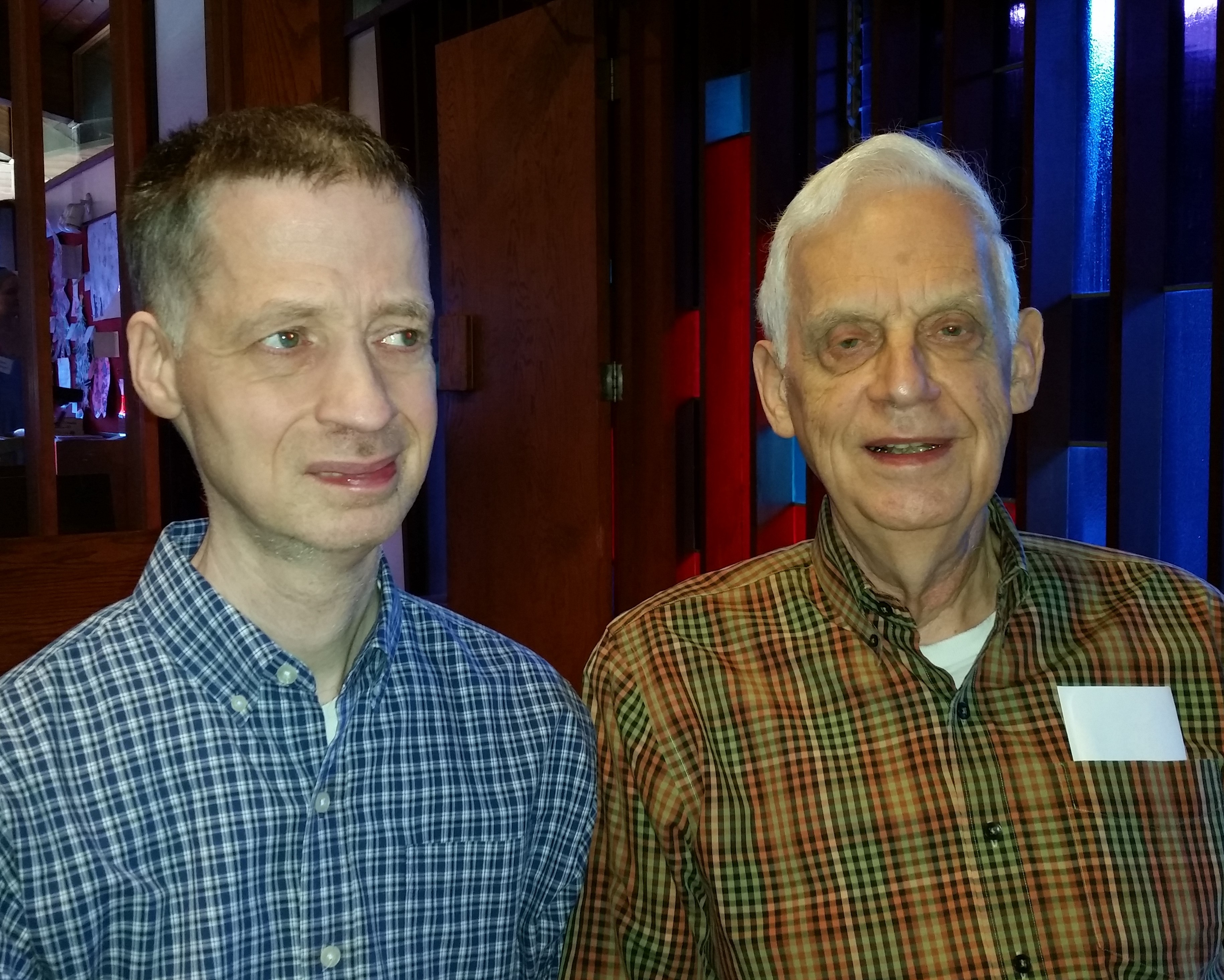 New Members Ron & Bruce M