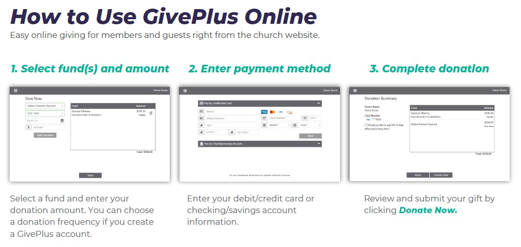 Introductory Giving Page > St. Mark Lutheran Church